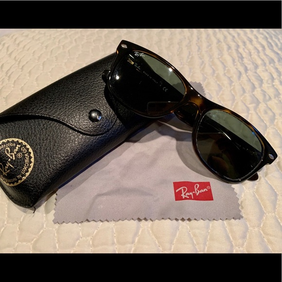 Ray-Ban | Accessories | Rayban New Wayfarer Tortoise Sunglasses | Poshmark